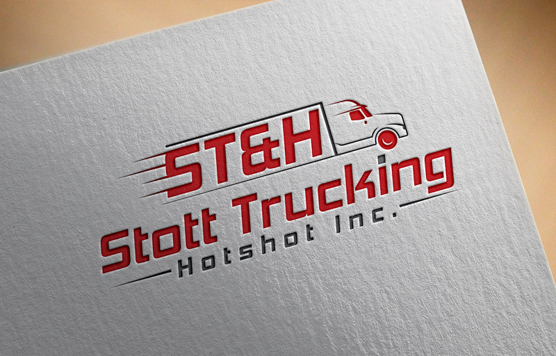Professional, Masculine Logo Design for Stott Trucking & Hotshot Inc ...