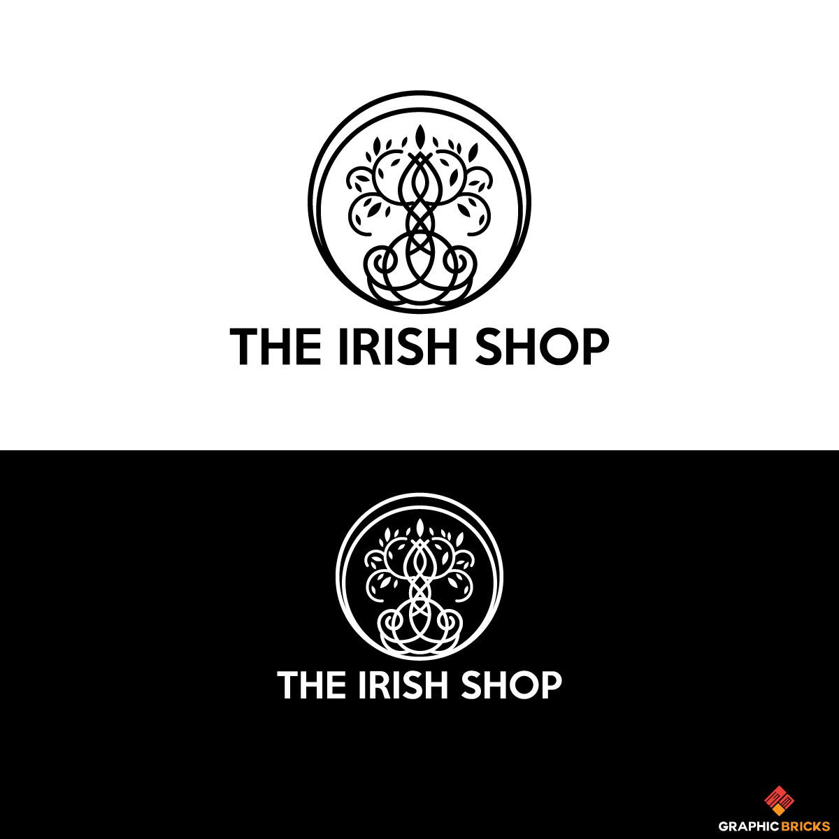 Logo Design for The Irish Shop by Graphic Bricks | Design #20731994