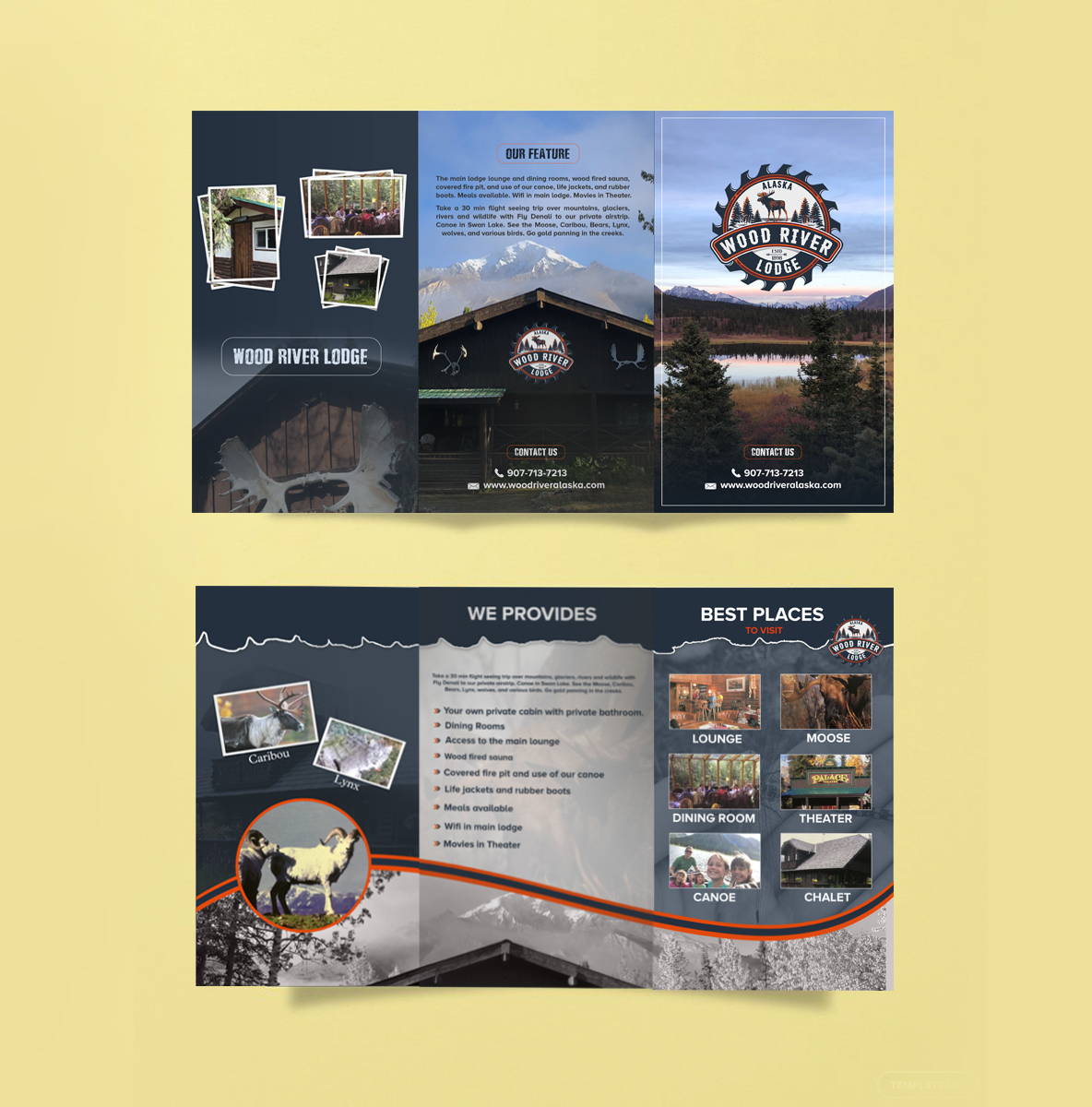 Professional, Bold, Tourism Flyer Design for a Company by creative.bugs ...