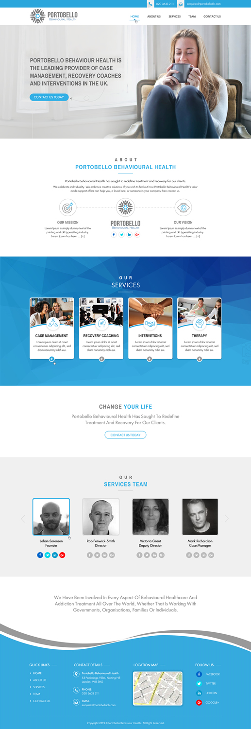 Upmarket, Elegant, Health And Wellness Wordpress Design for a Company ...