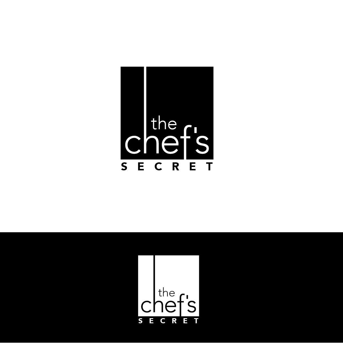 Upmarket, Professional, Kitchen Logo Design for The Chef's Secret by ...
