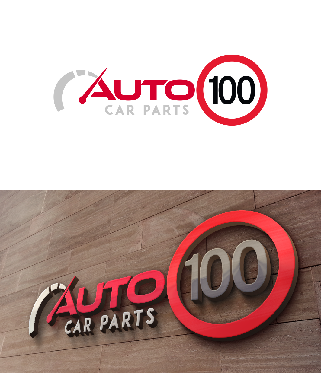 Serious, Modern, Automotive Part Logo Design for AUTO100 Car Parts by ...