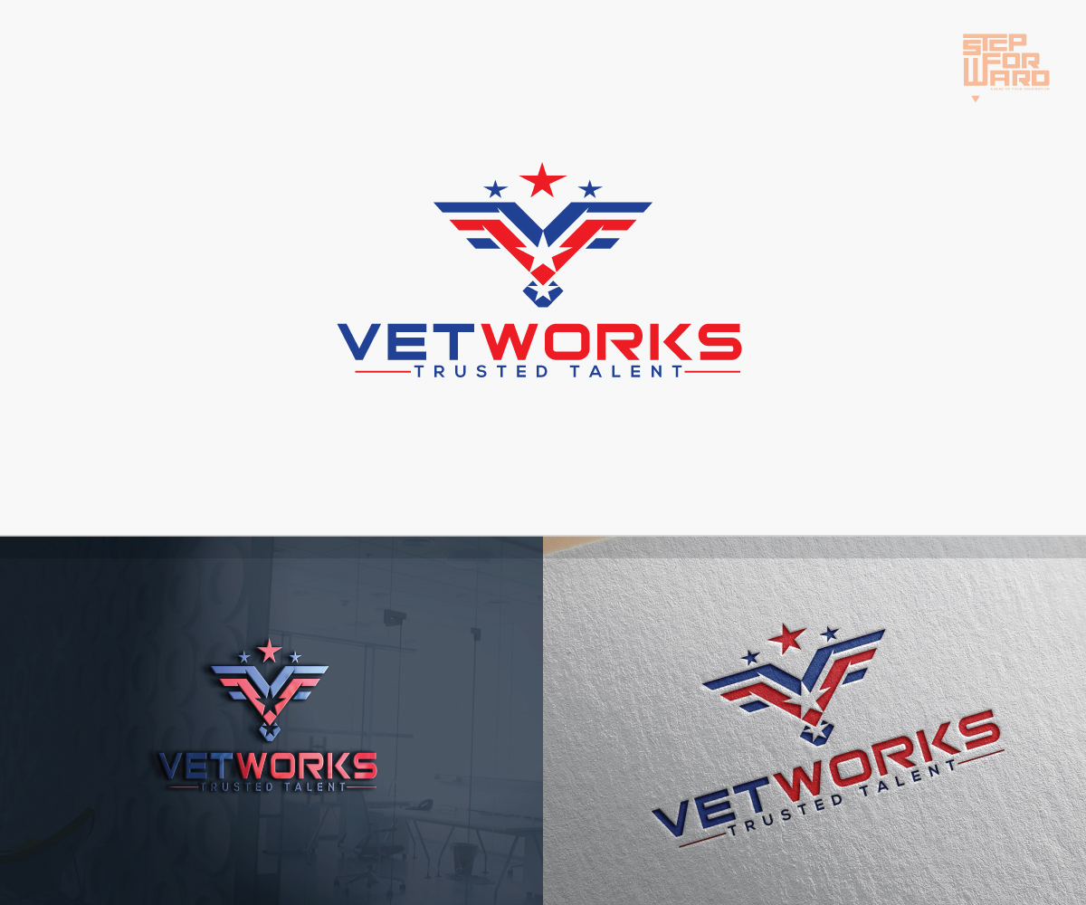 Serious, Modern, It Service Logo Design for VetWorks - Trusted Talent ...