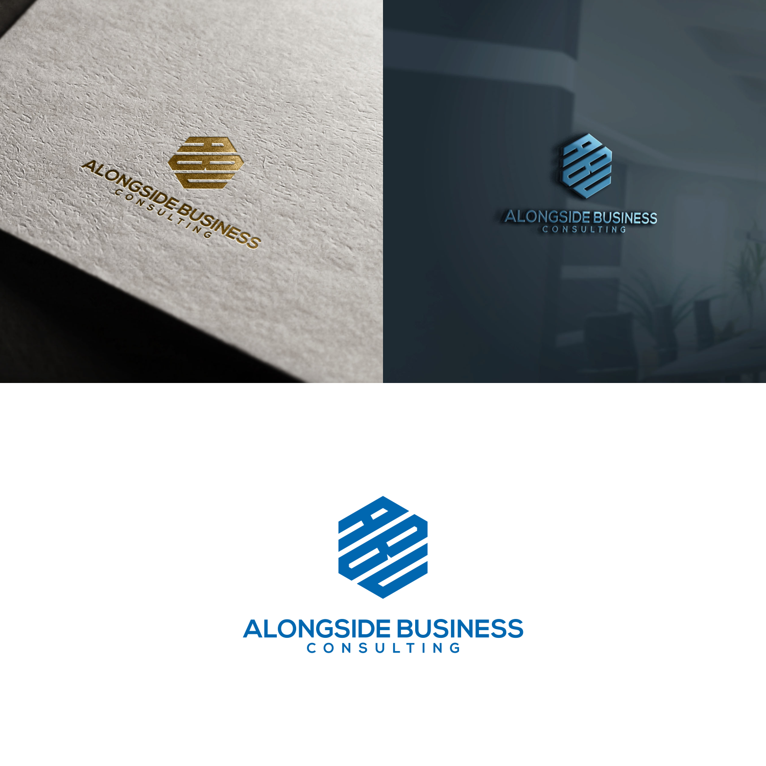 Serious, Modern, Business Consultant Logo Design for Alongside Business ...