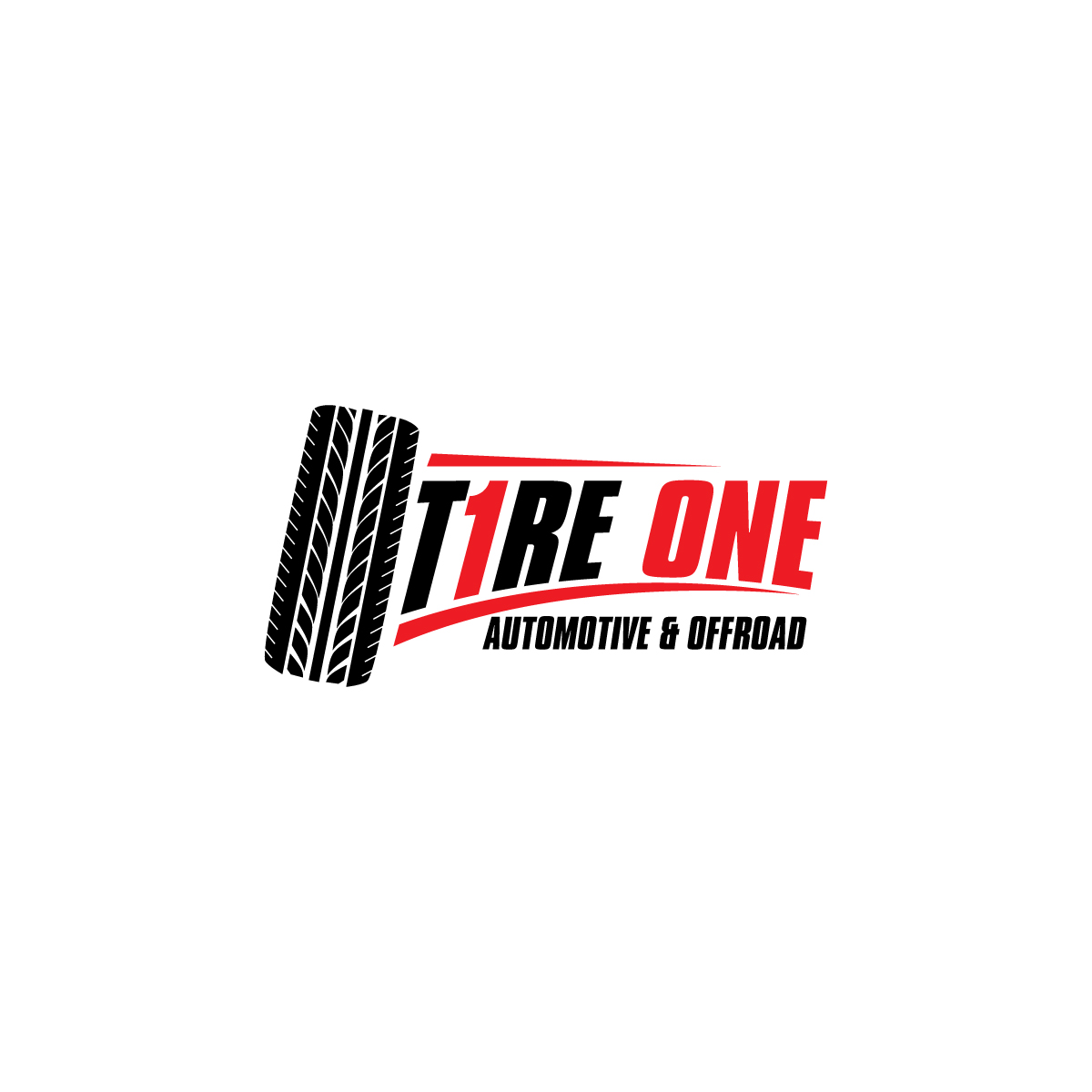 Logo Design for TIRE ONE AUTOMOTIVE & OFFROAD by Kreative Fingers ...
