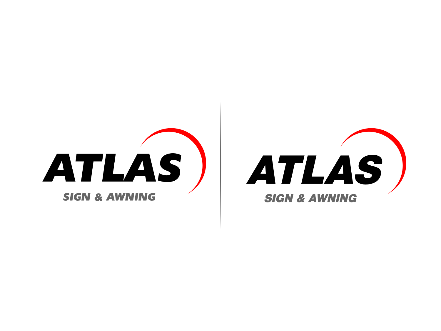 Professional, Conservative, Advertising Logo Design for Atlas Sign ...