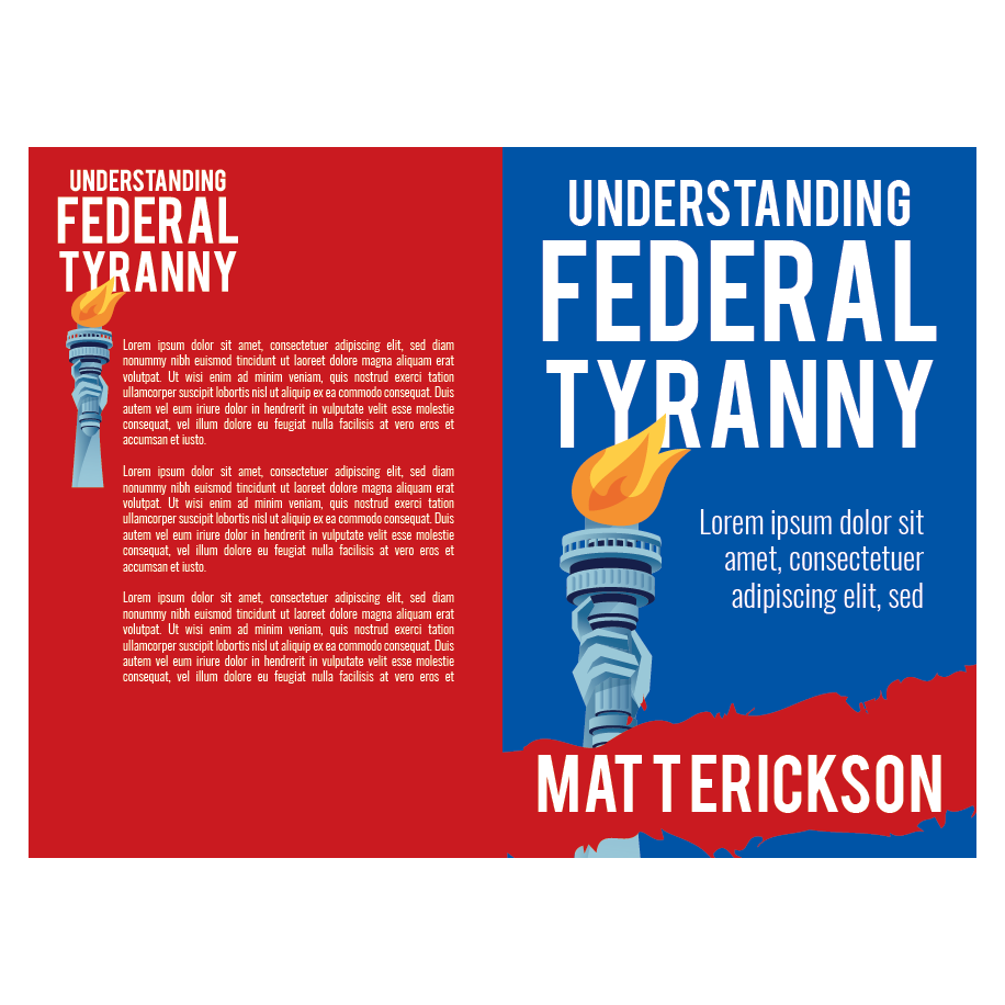 Bold, Serious, Political Book Cover Design for Patriot Corps by ...