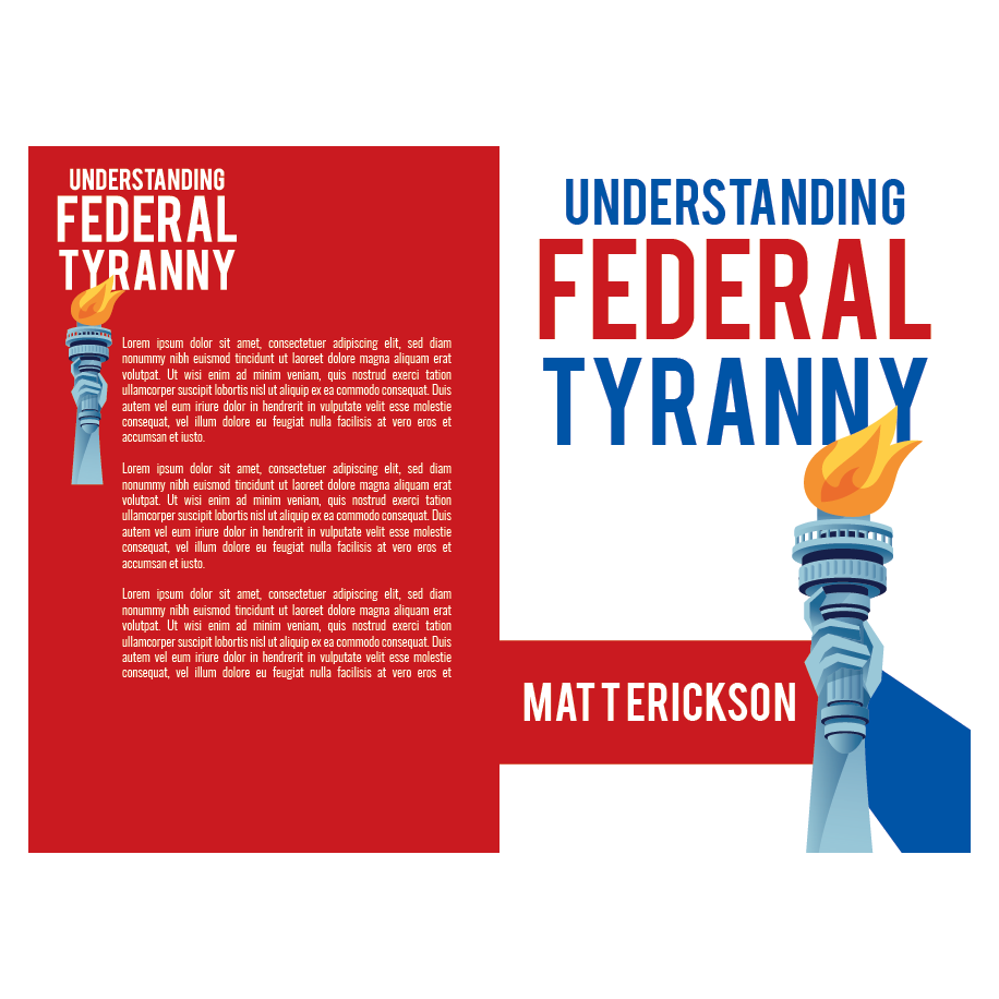 Bold, Serious, Political Book Cover Design for Patriot Corps by ...