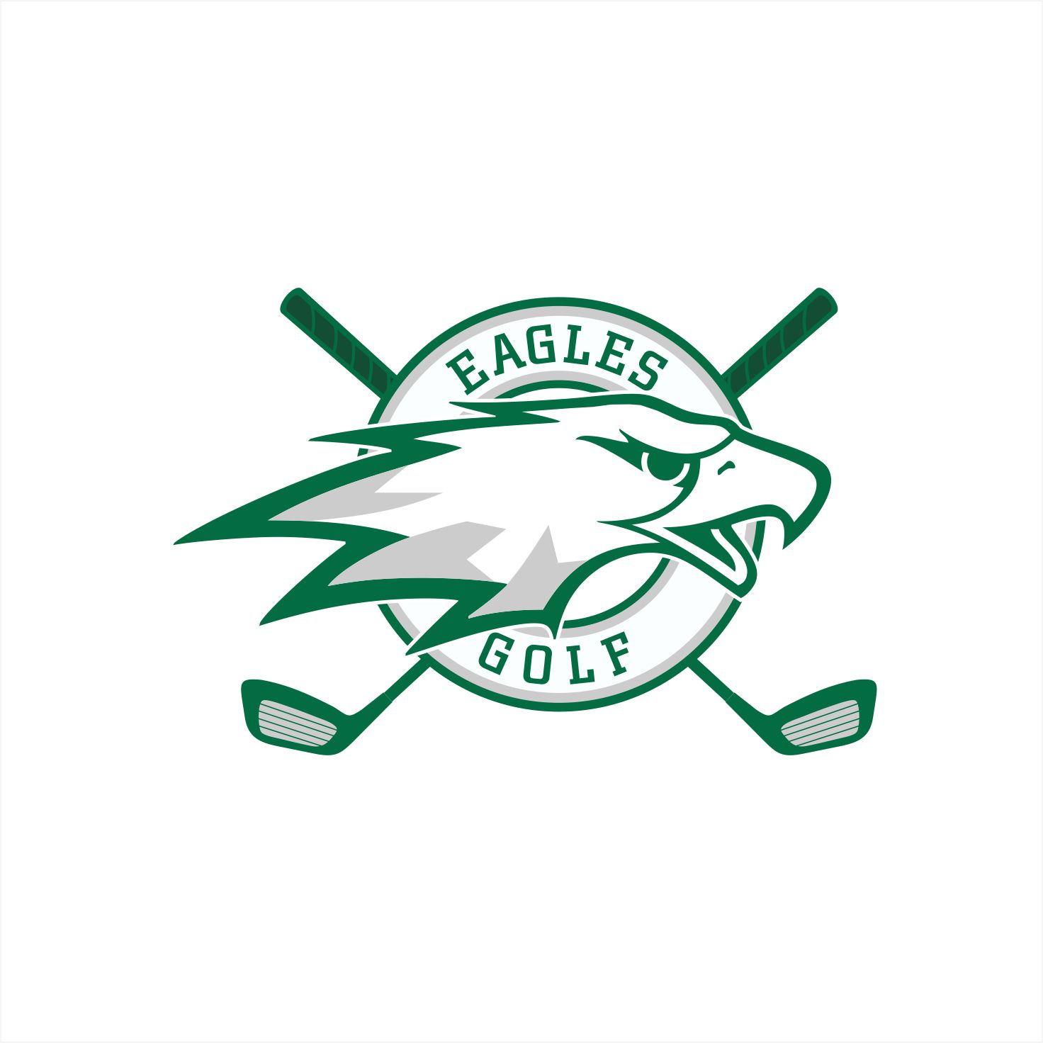 Masculine, Bold, High School Logo Design for either nothing, or "Eagles ...