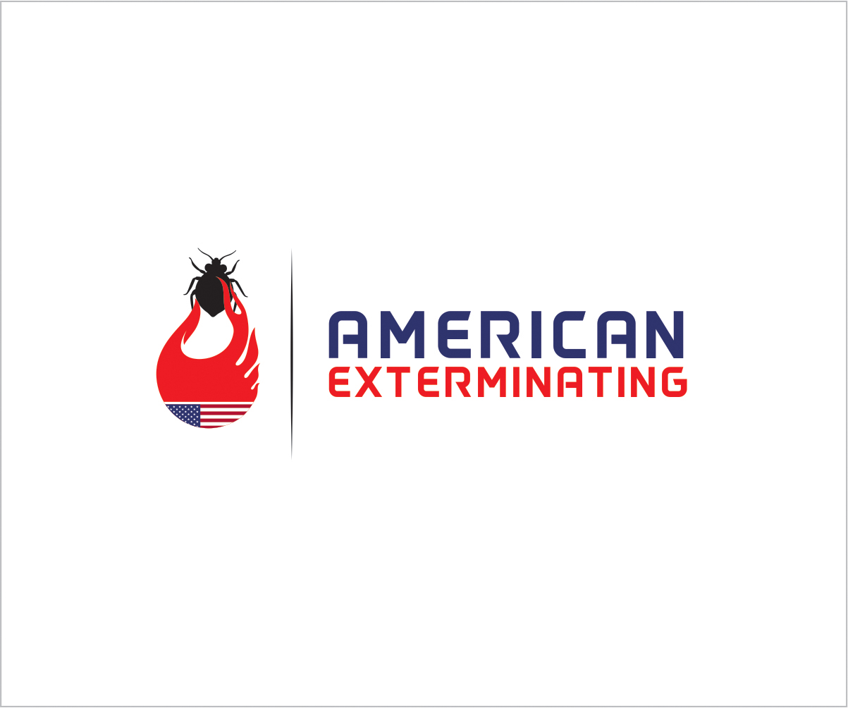 Professional, Bold, Pest Control Logo Design for American Exterminating ...