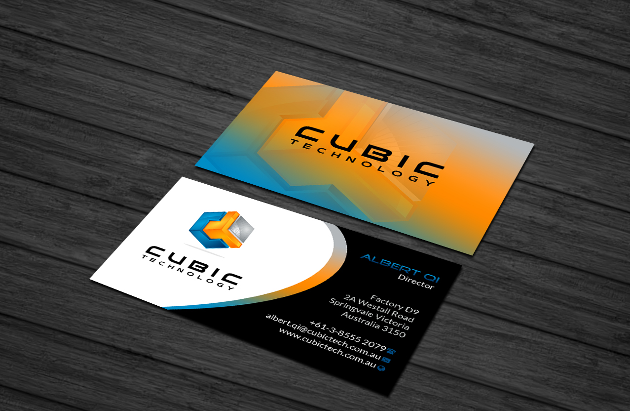 Modern, Professional, Technology Equipment Business Card Design for a ...