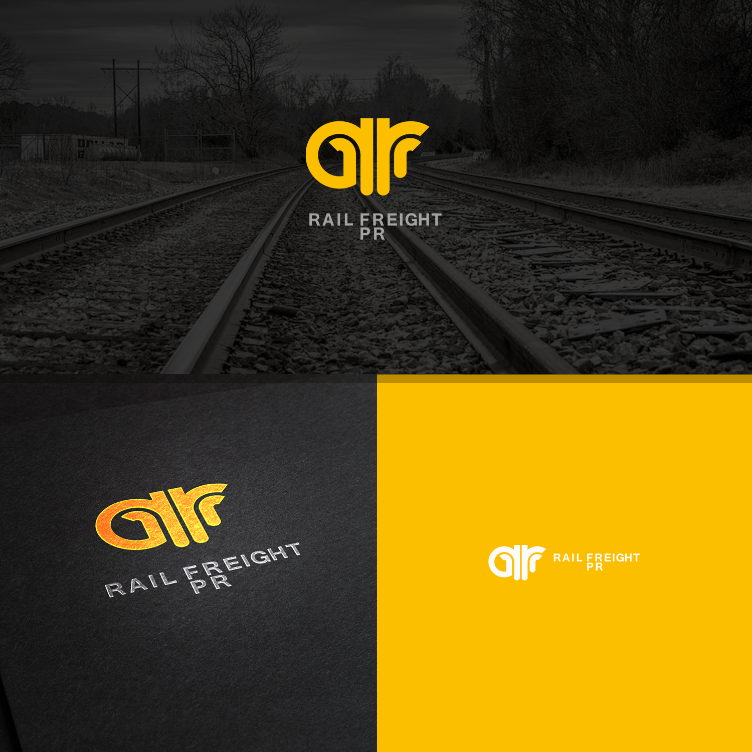 Bold, Playful Logo Design for Rail Freight PR by voltart | Design #20980445