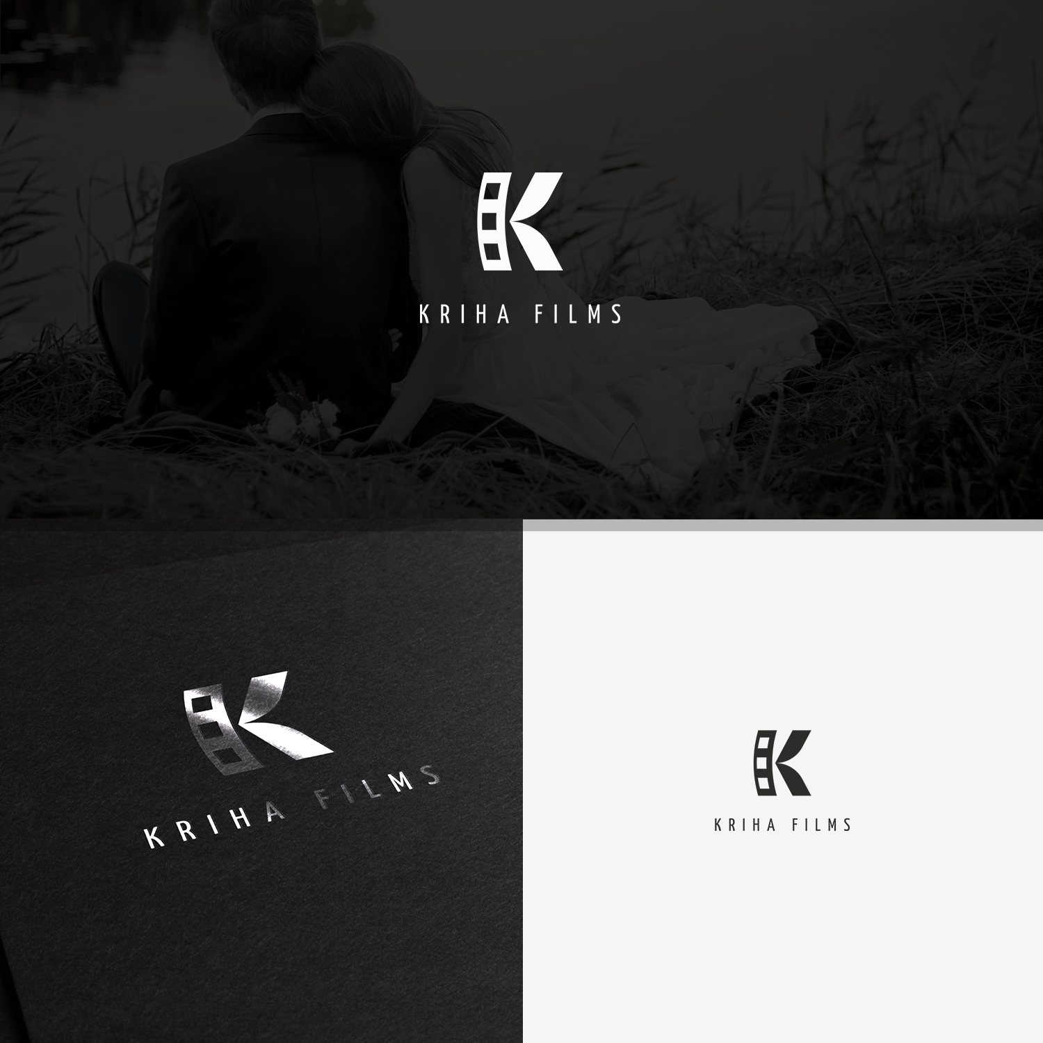 Upmarket, Modern, Film Production Logo Design for “Kriha Films” by ...