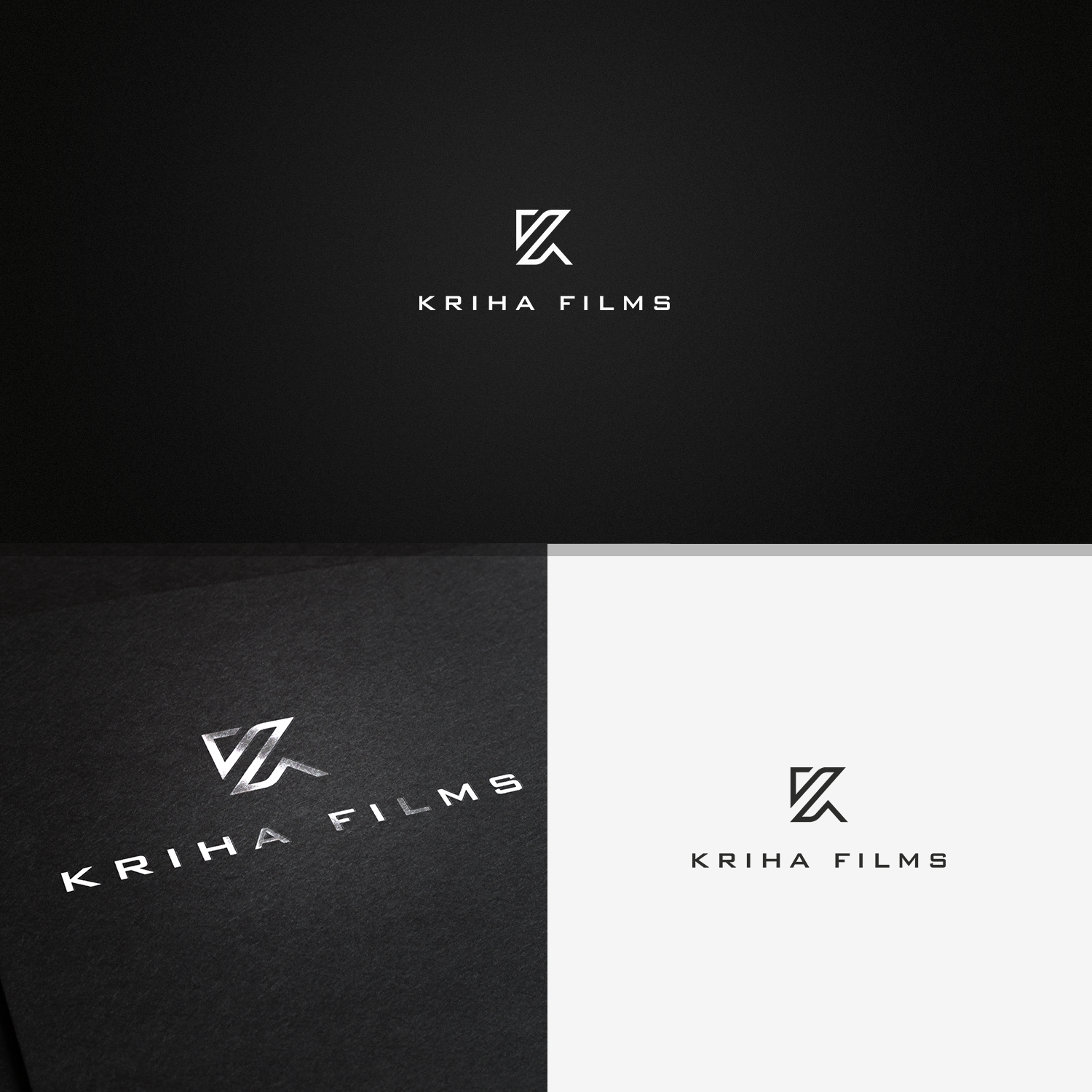 Upmarket, Modern, Film Production Logo Design for “Kriha Films” by ...