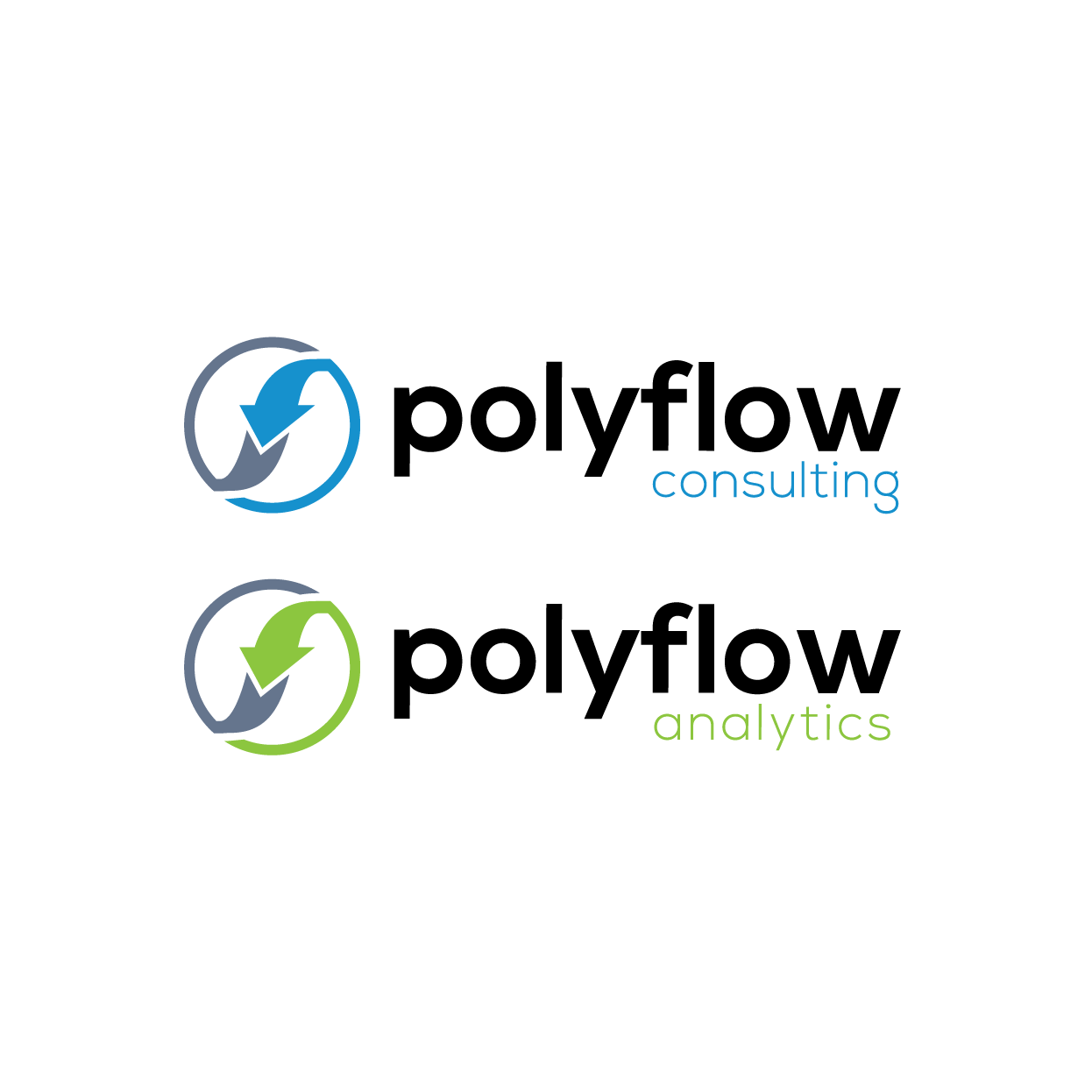 Modern, Professional Logo Design for polyflow by rozT | Design #20974171