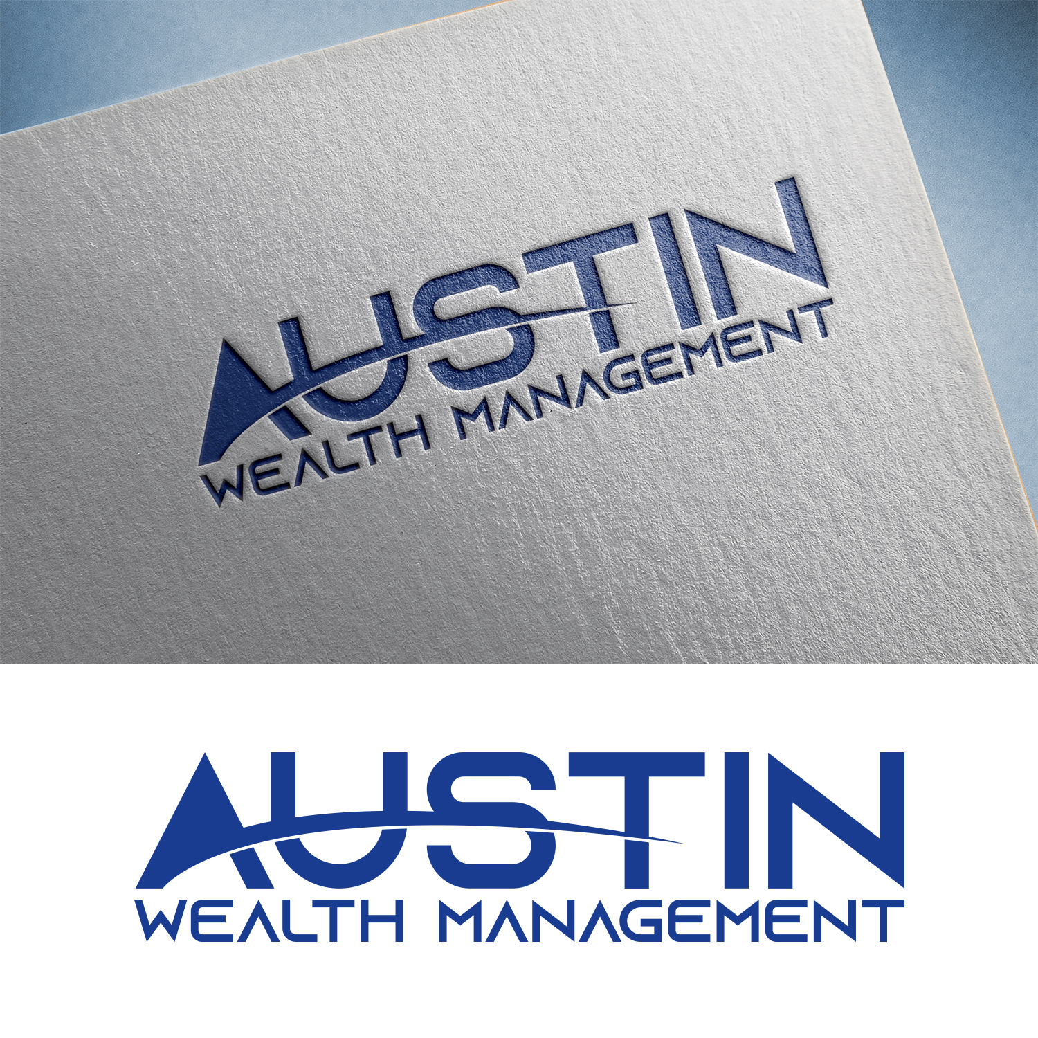 Logo Design for Austin Wealth Management by JanuXart | Design #20929037