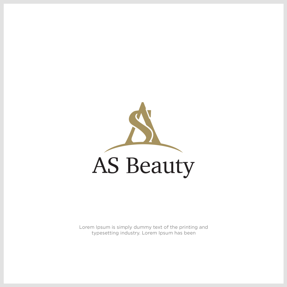 Logo Design for AS Beauty. You can play with making the A and S ...