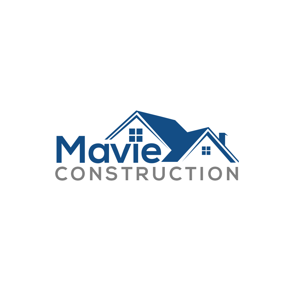 Serious, Bold, Residential Construction Logo Design for Mavie ...