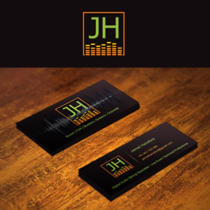Audio Business Cards | 74 Custom Audio Business Card Designs