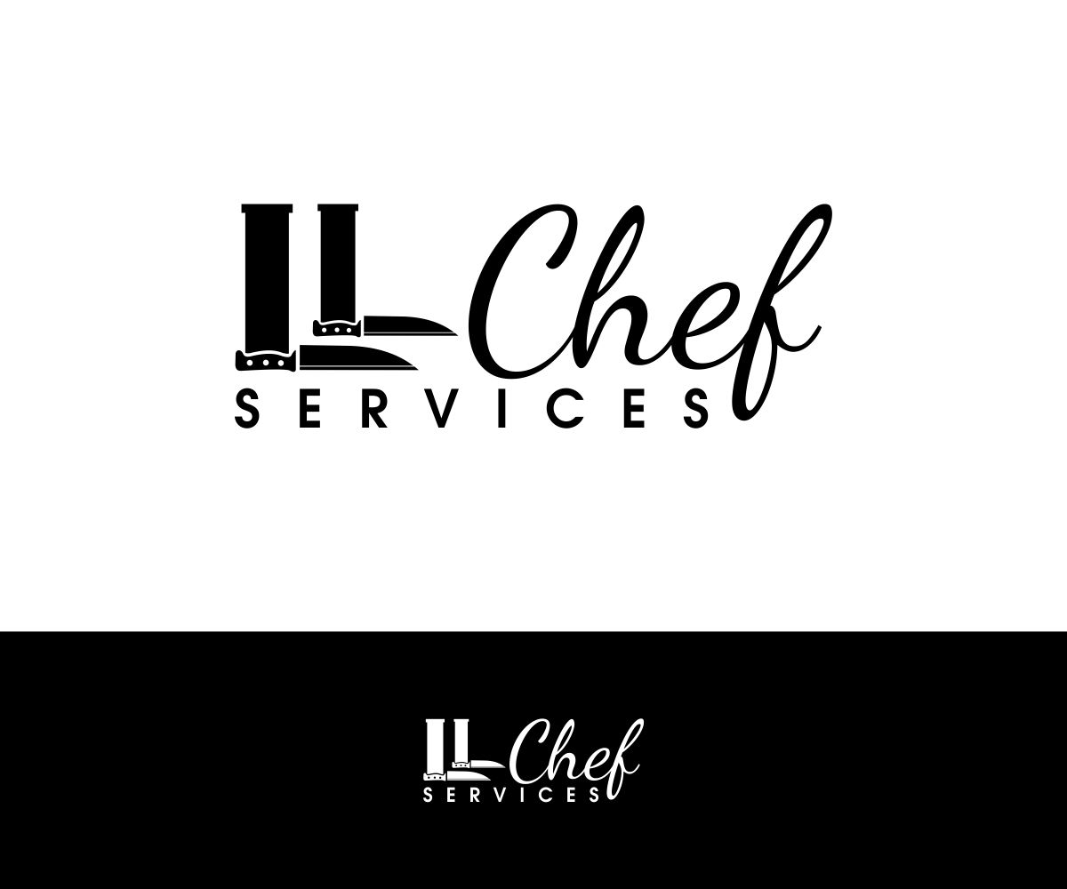 Elegant, Playful, Chef Logo Design for LL Chef Services by sidh ...