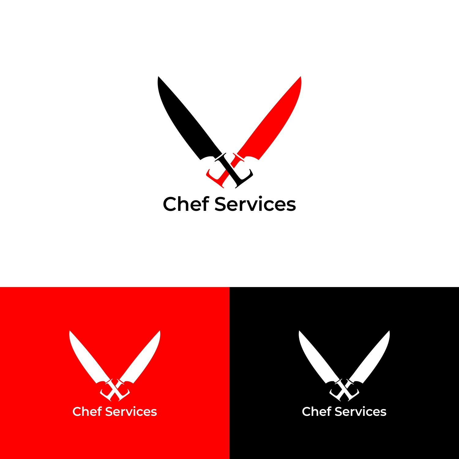 Elegant, Playful, Chef Logo Design for LL Chef Services by V Solutions ...
