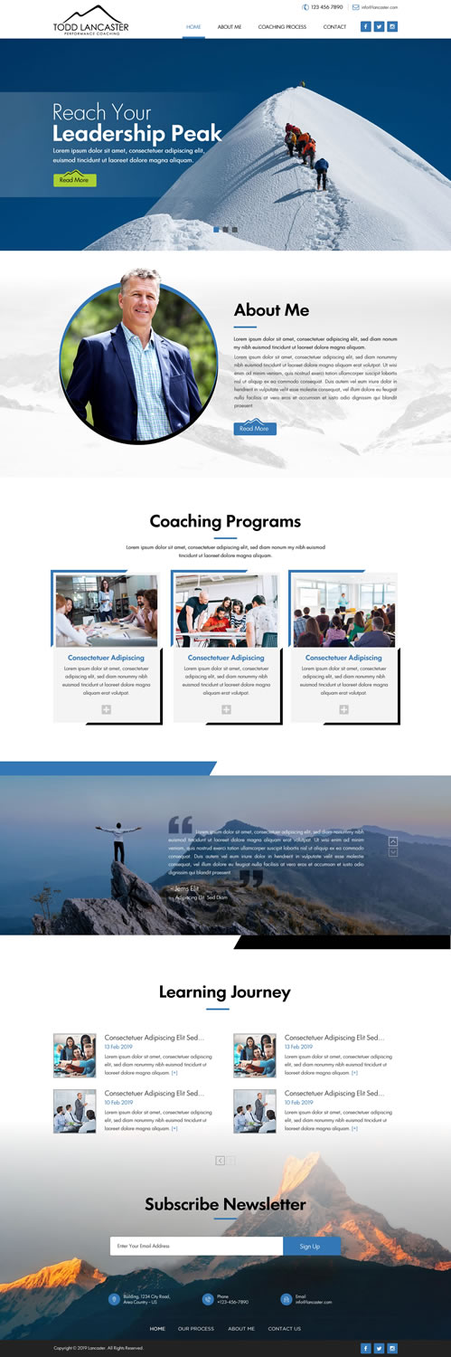 Bold, Serious Web Design for a Company by Sbss | Design #21018692