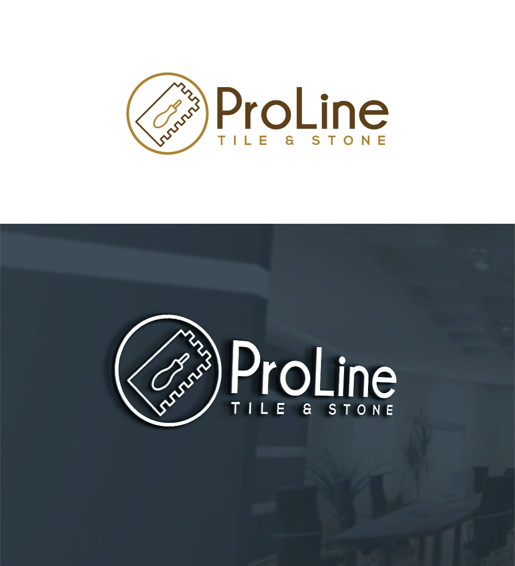 Logo Design for ProLine Tile & Stone by design new | Design #20957353