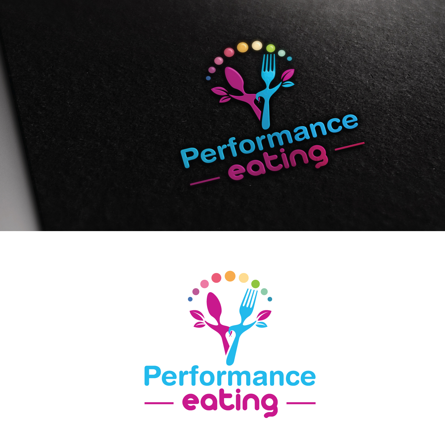 Bold, Playful, Health And Wellness Logo Design for Performance Eating ...
