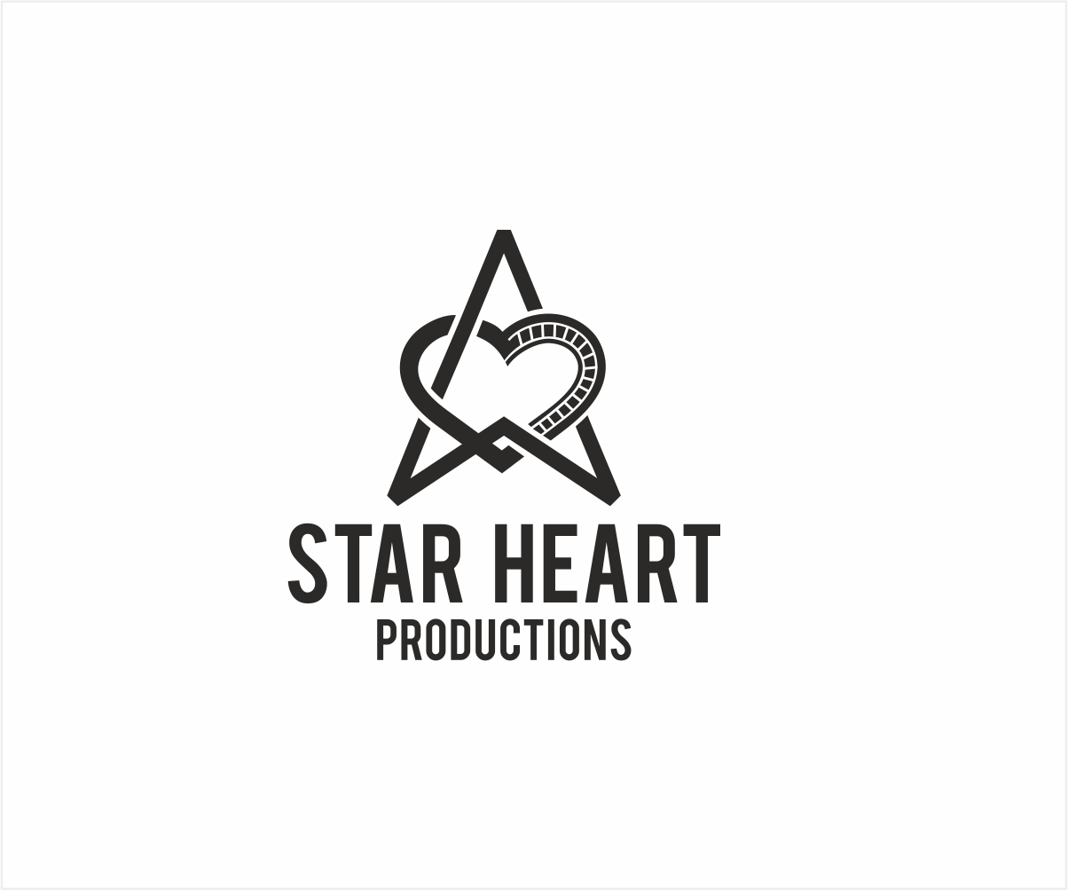Professional, Bold, Film Production Logo Design for Star Heart ...