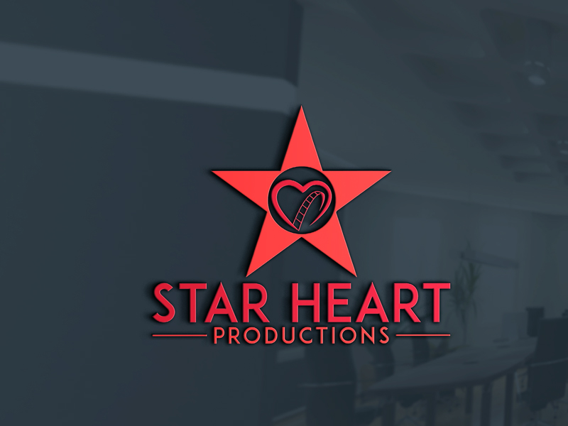 Professional, Bold, Film Production Logo Design for Star Heart ...