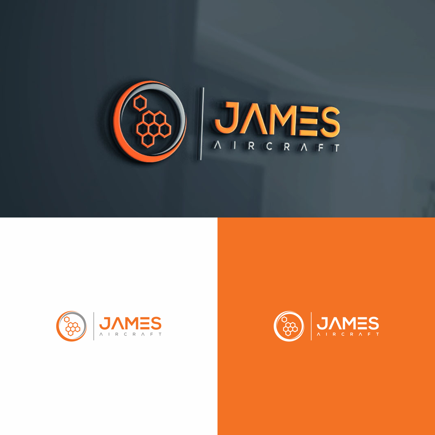 Modern, Professional, Aviation Logo Design for James Aircraft by tejo ...