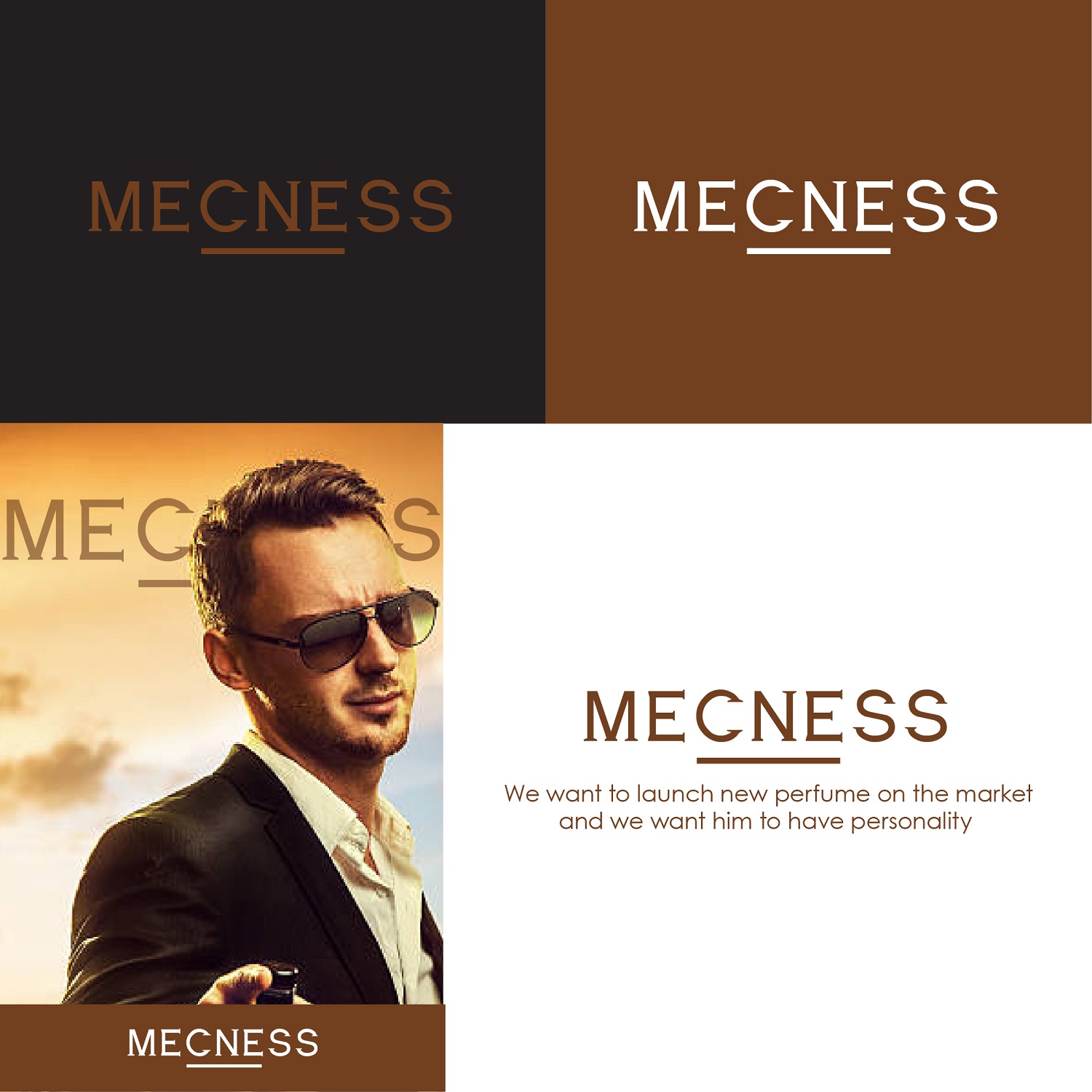 Bold, Serious, Perfume Logo Design for Mecness by Azeem Ali | Design ...