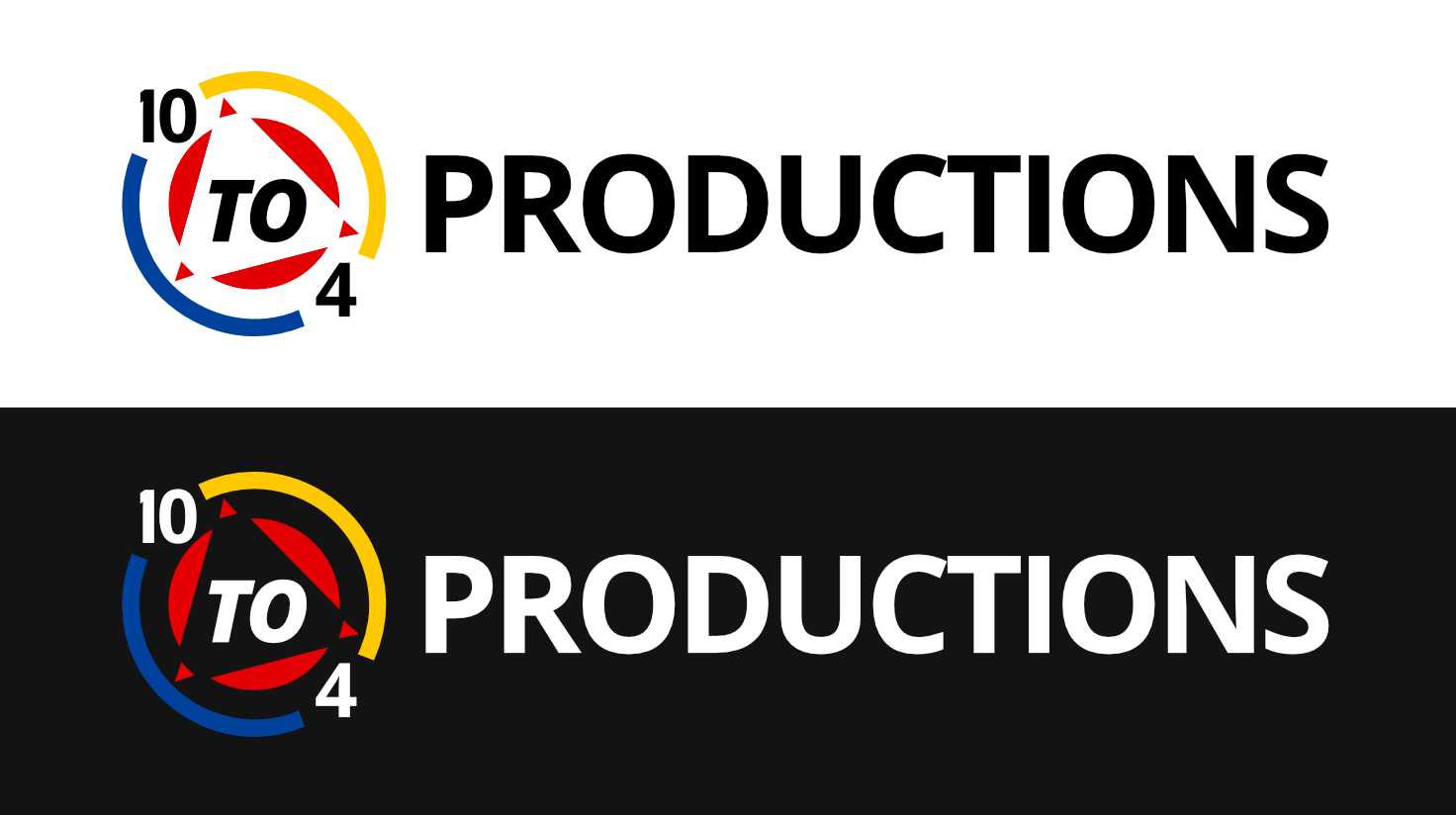 Modern, Professional, Entertainment Logo Design for 10 to 4 Productions ...