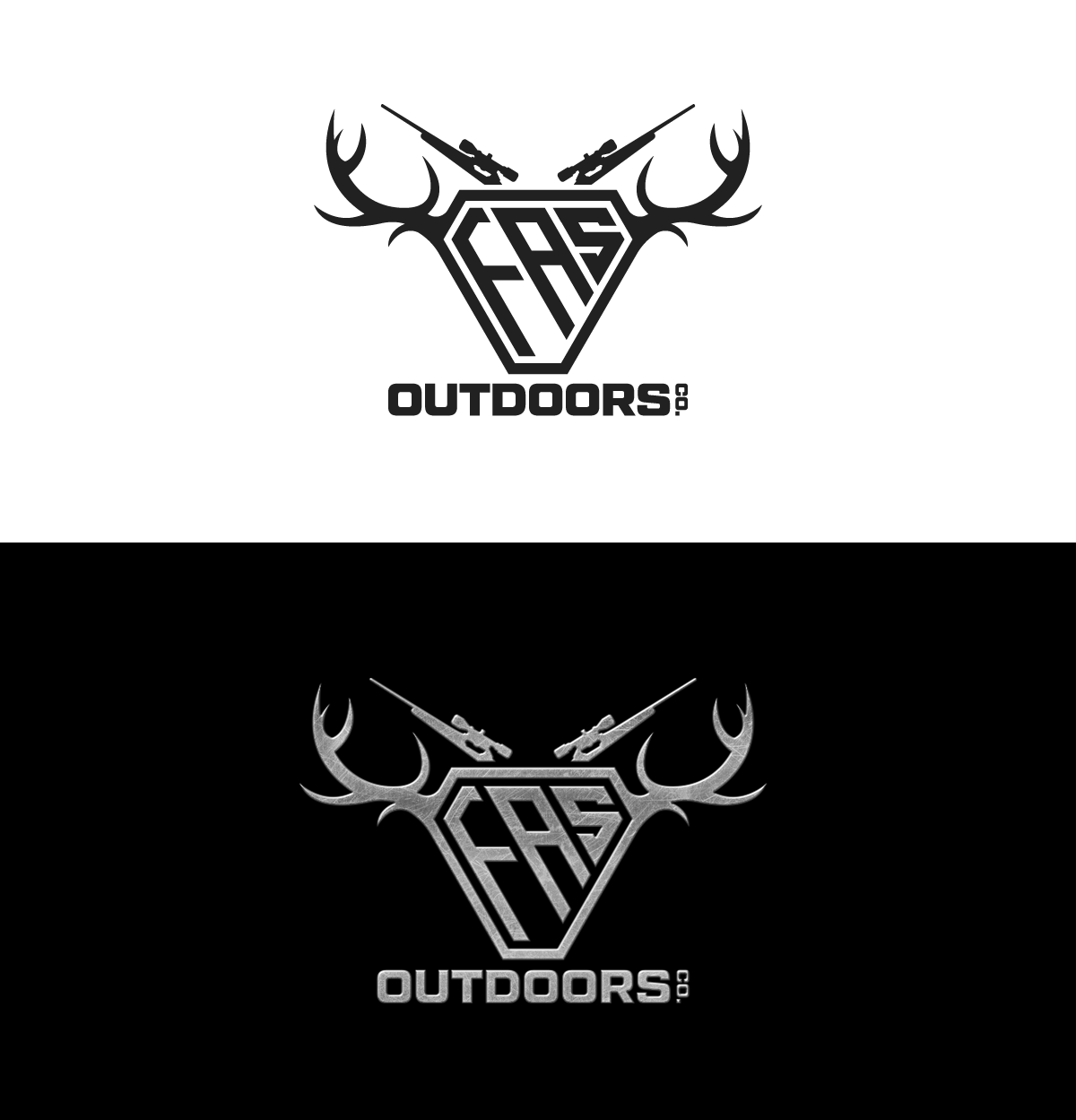 Masculine, Bold, Hunting Logo Design for FAS Outdoors Co. by AFD ...