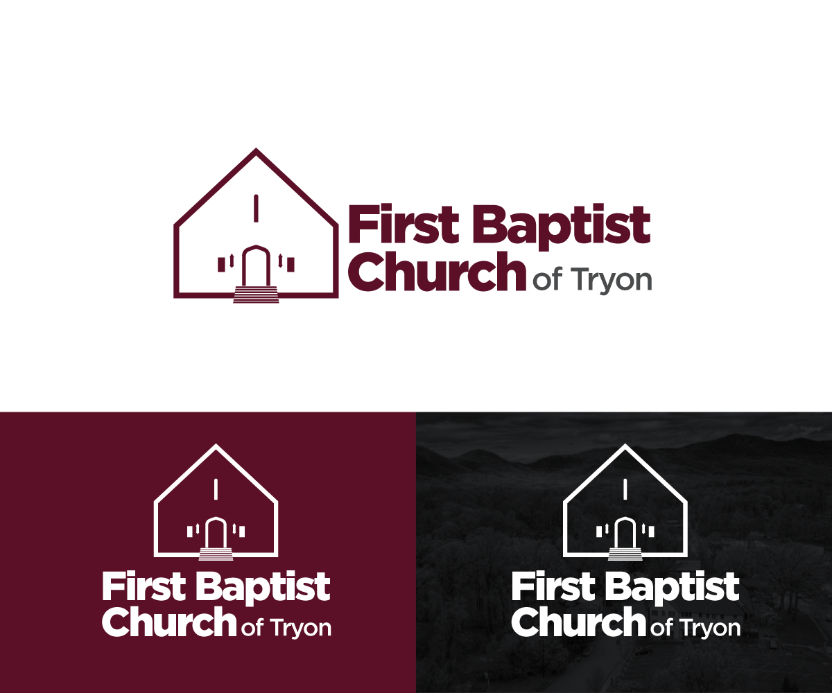 Elegant, Serious Logo Design for First Baptist Church of Tryon by ...