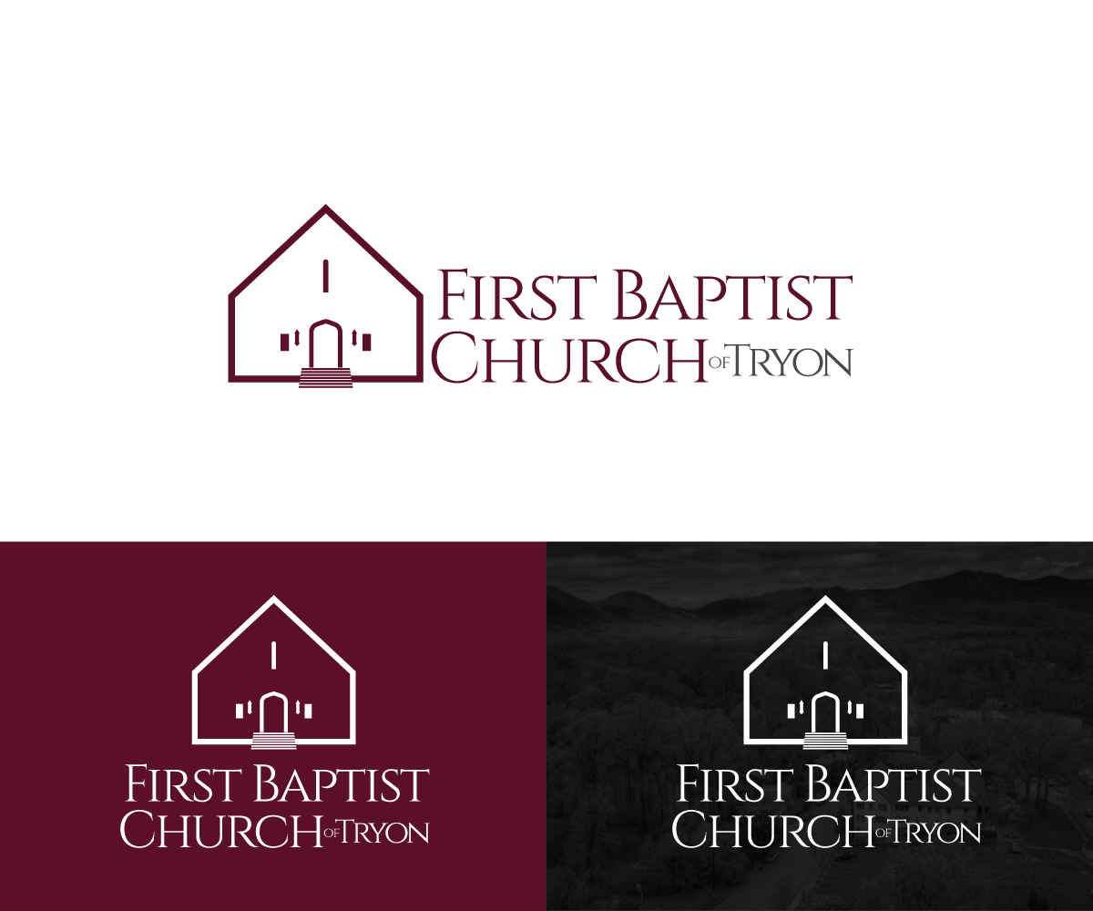 Elegant, Serious Logo Design for First Baptist Church of Tryon by ...