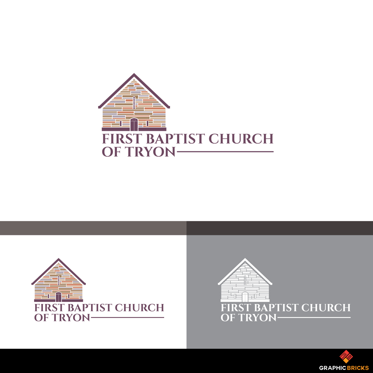 Elegant, Serious Logo Design for First Baptist Church of Tryon by ...