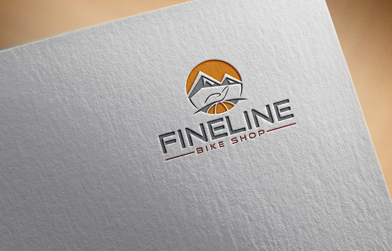 Elegant, Modern Logo Design for Fineline Bike Shop by shahanajm ...