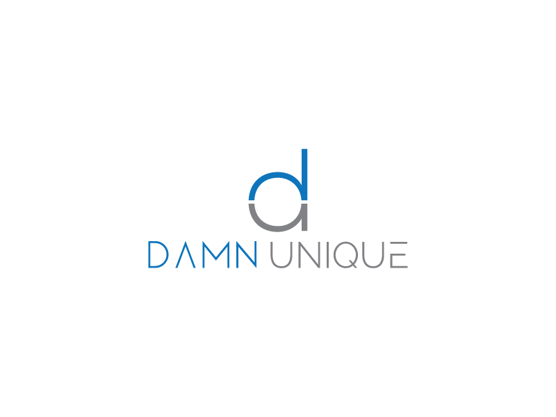 Bold, Playful, Modern Art Logo Design for Damn Unique by Rixes tay ...