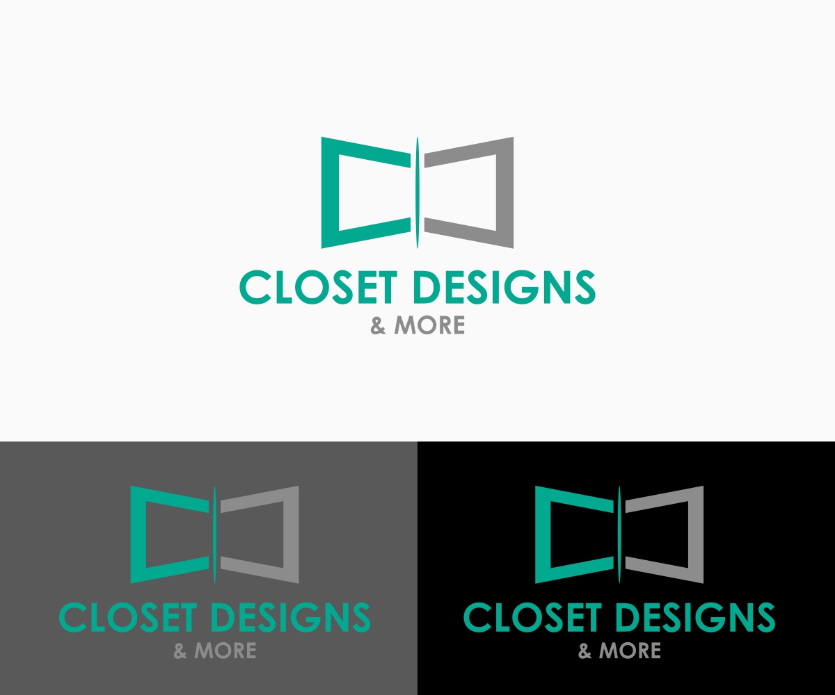 Playful, Modern Logo Design for Closet Designs and More by B8 | Design ...