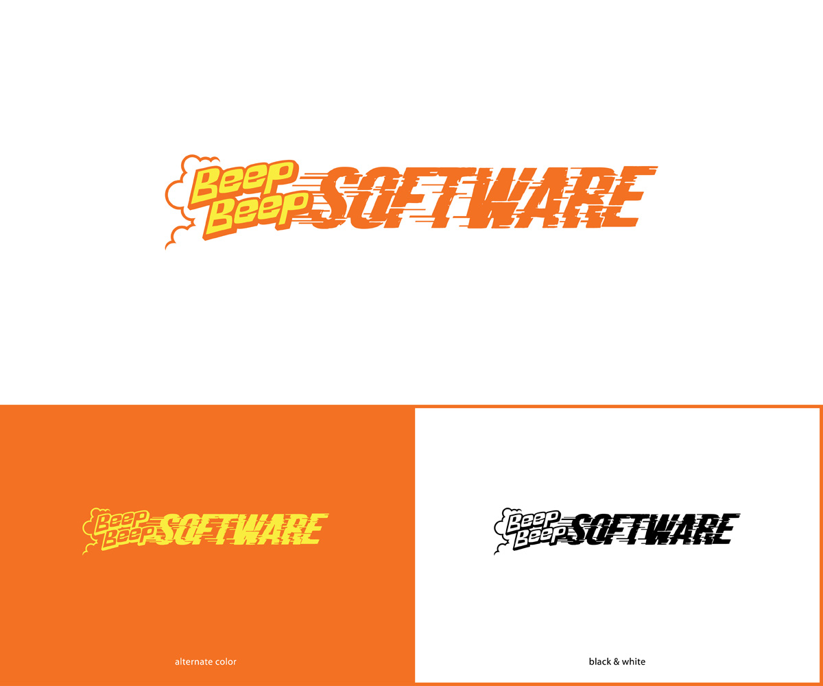 Bold, Modern, Construction Company Logo Design for Beep Beep Software ...