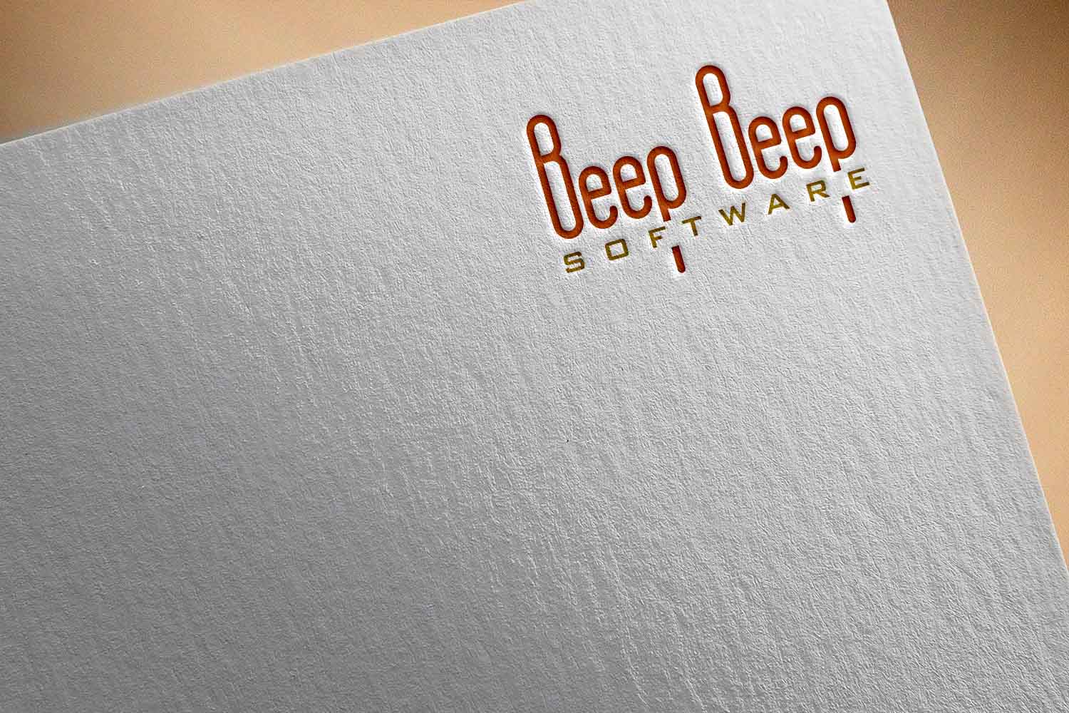 Bold, Modern, Construction Company Logo Design for Beep Beep Software ...