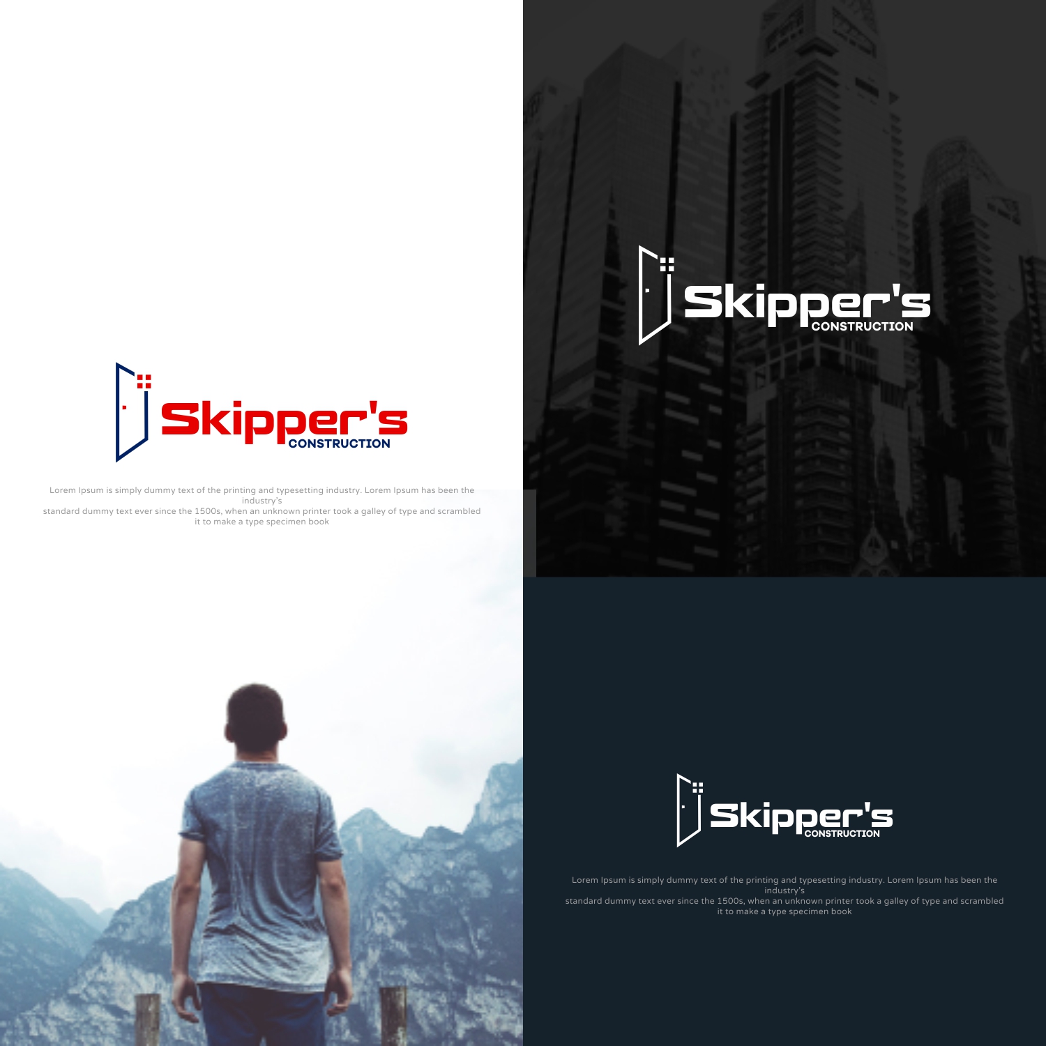Logo Design for Skipper's Construction by Liyana | Design #21064531