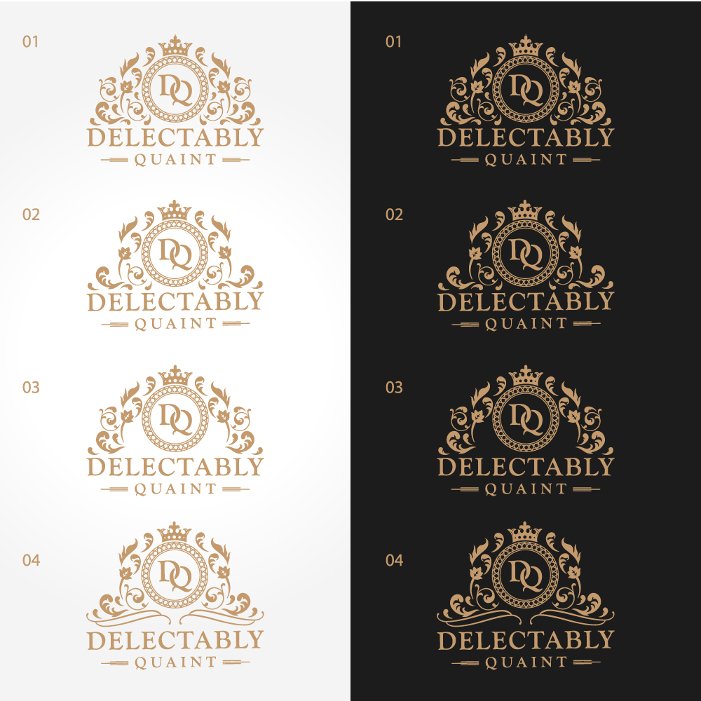 Elegant, Serious Logo Design for Delectably Quaint by sushsharma99 ...