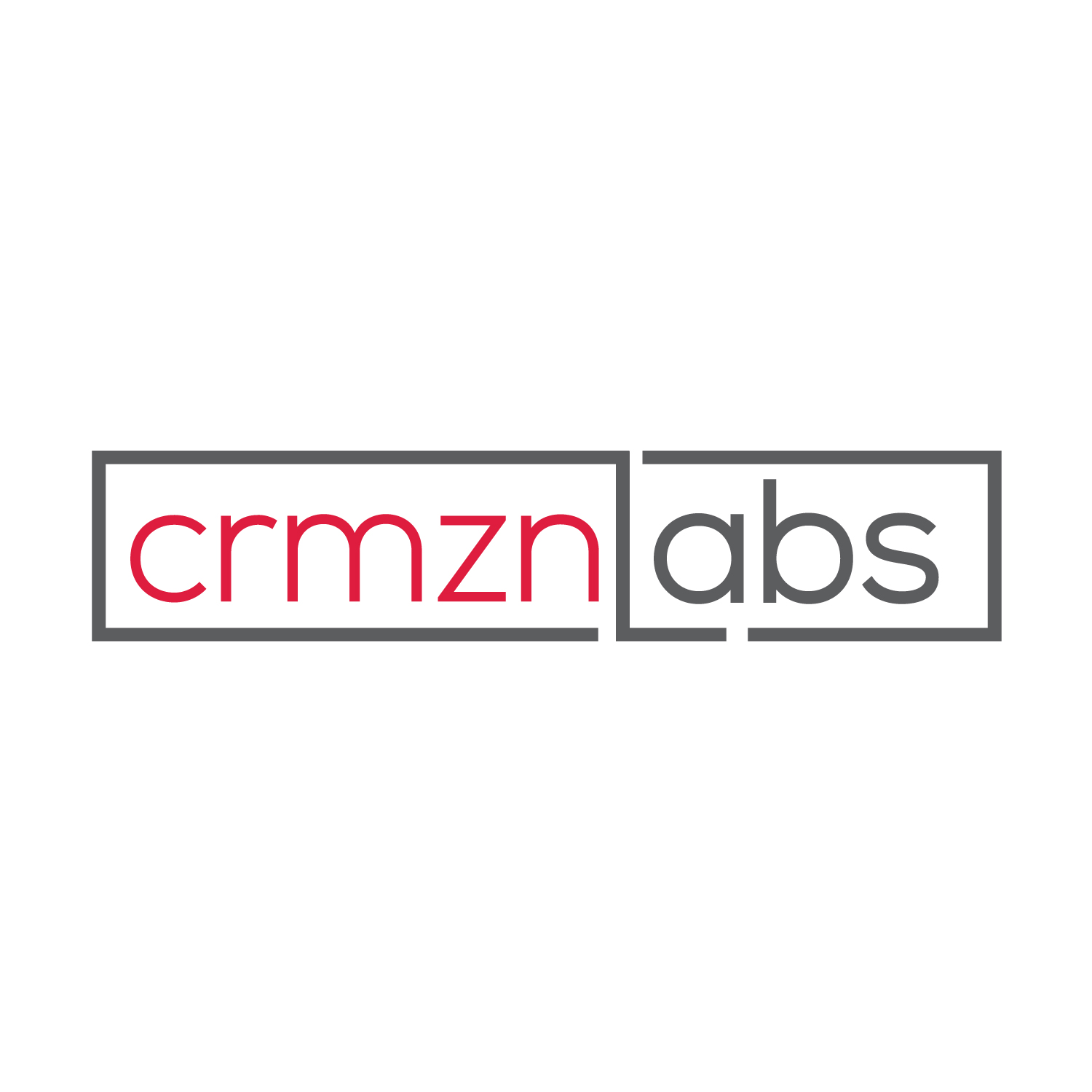 Modern, Serious, Tech Logo Design for Option 1: CRMZN Labs or crmzn ...