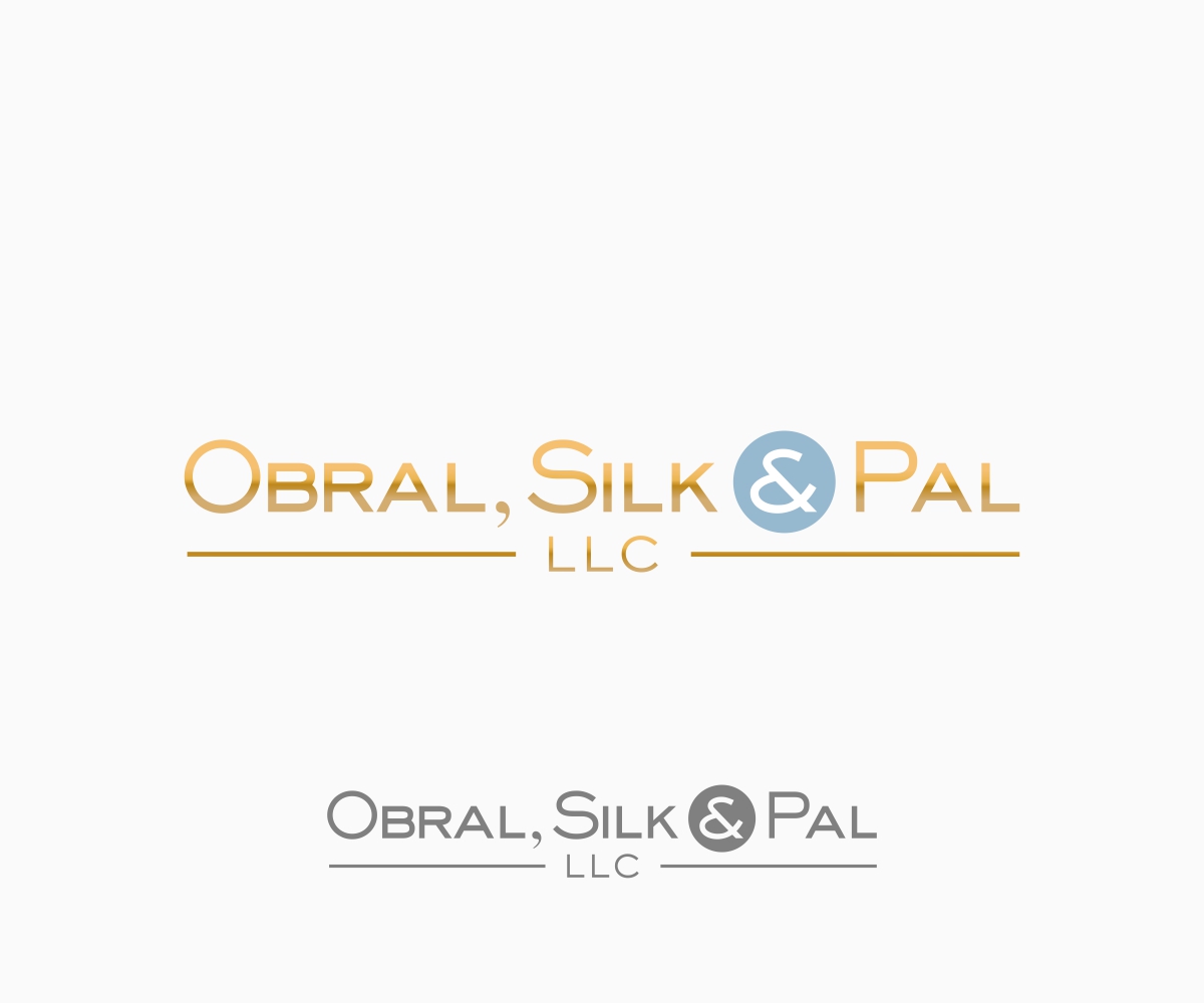 Elegant, Playful, Legal Logo Design for Obral, Silk & Pal, LLC by B8 ...