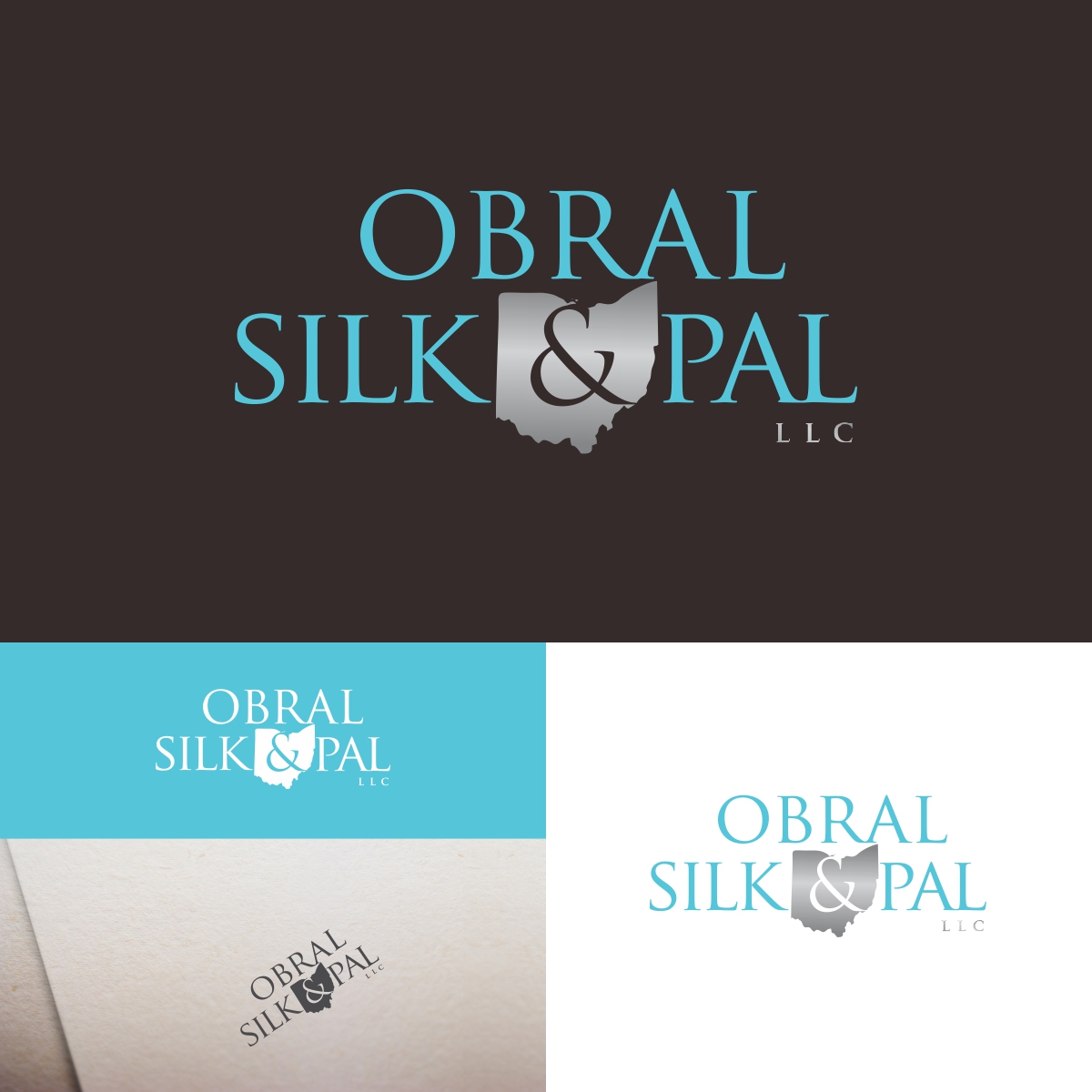 Elegant, Playful, Legal Logo Design for Obral, Silk & Pal, LLC by ...