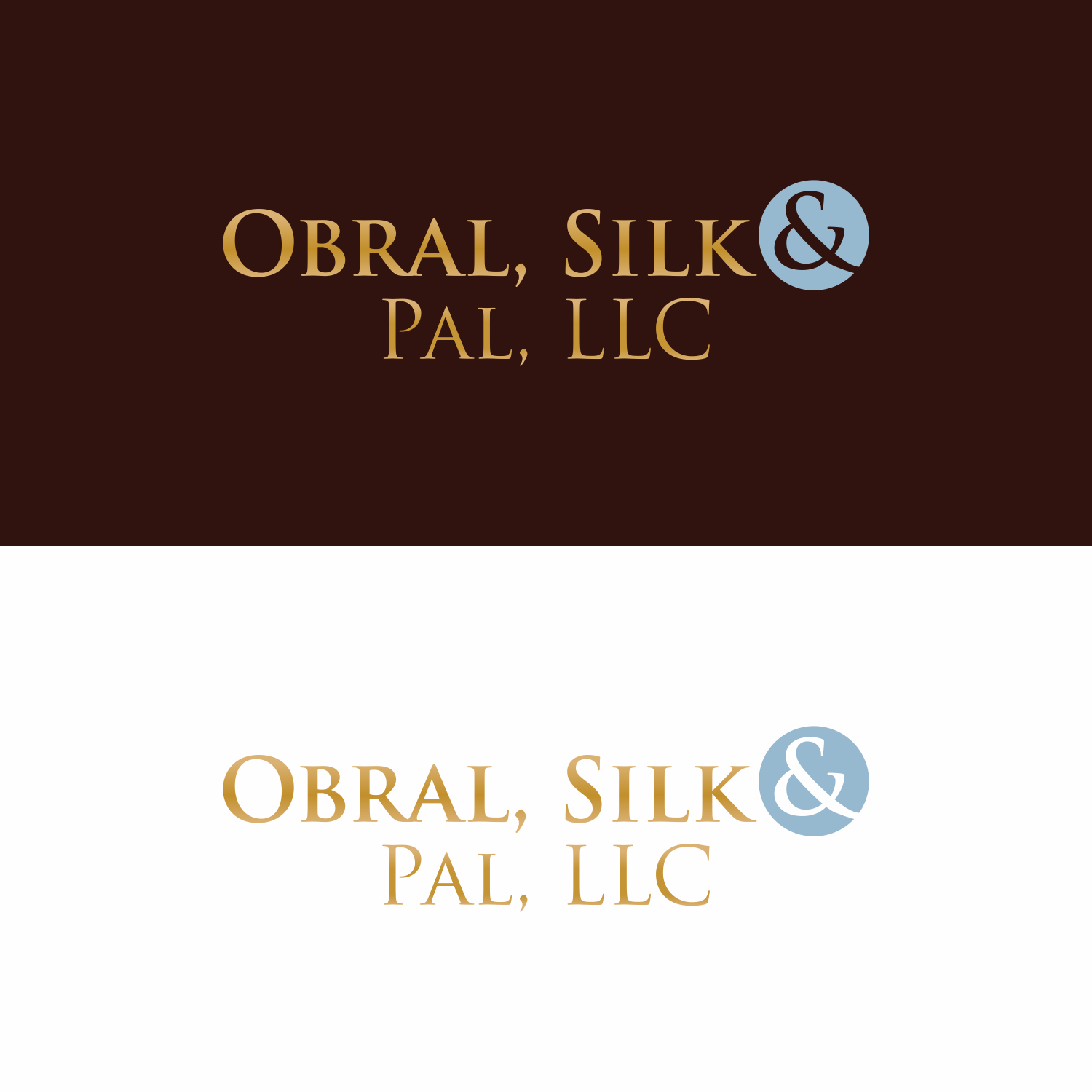 Elegant, Playful, Legal Logo Design for Obral, Silk & Pal, LLC by tejo ...