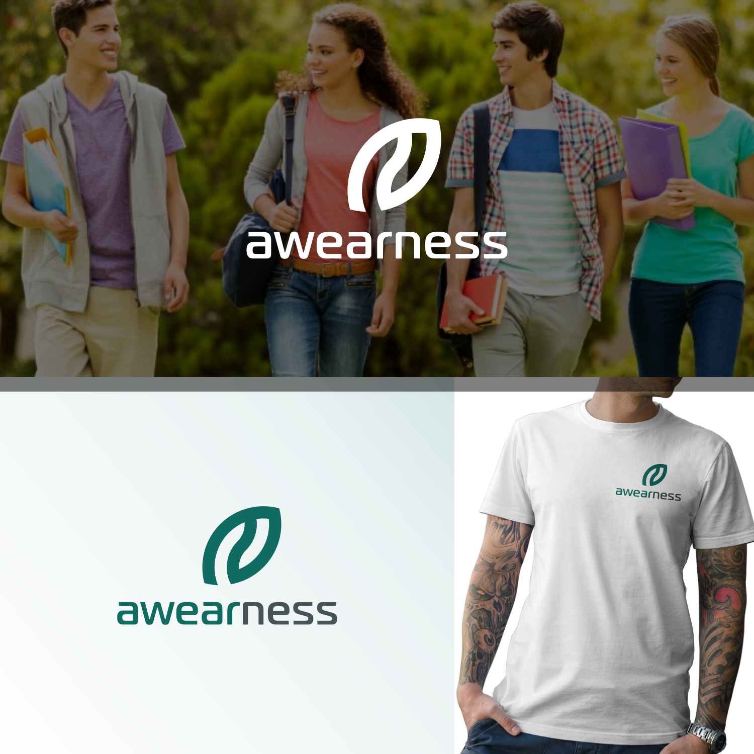 Logo Design for awearness by Artgo | Design #21216575