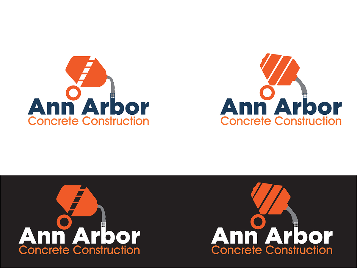 Bold, Masculine, Construction Logo Design for Ann Arbor Concrete by ...